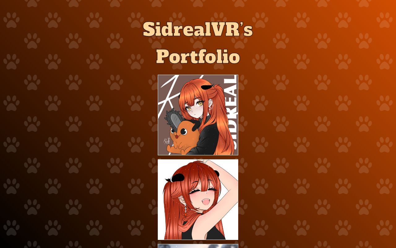 SidrealVR’s Art Portfolio